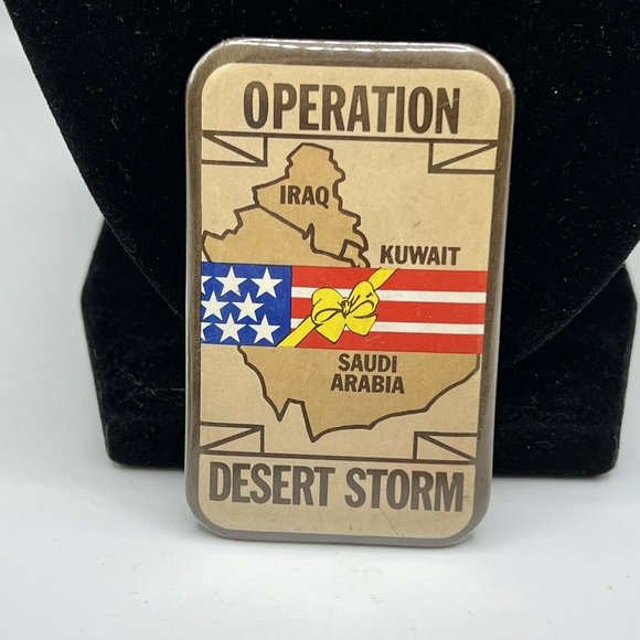 Accessories | Vintage Operation Desert Storm Pin | Poshmark